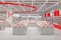 China 07-SHGS Beauty Store Design With Beauty and Lifestyle Museum Style for sale