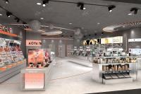 China 22-SYMLS Beauty Store Design With Shining Mold Aluminum Series for sale