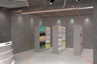 China 22-SYMLS Beauty Store Design With Shining Mold Aluminum Series for sale