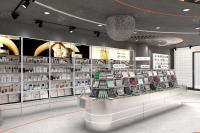 China 22-SYMLS Beauty Store Design With Shining Mold Aluminum Series for sale