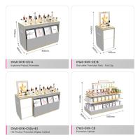 China Luxury Store Interior Design Makeup Display Rack Beauty Store Display for Retail Shop Interior Design for sale