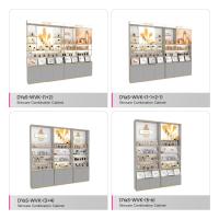 China Luxury Store Interior Design Makeup Display Rack Beauty Store Display for Retail Shop Interior Design for sale