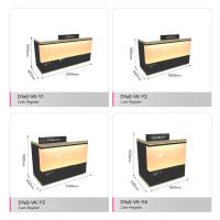 China Cosmetic Store Furniture Curved End Cap Display Cabinet for High-End Samples - Promotion Cabinet in Beauty Multi-Brand Store Fitting for sale