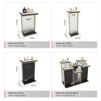 China Beauty Display Shelf  Central Hall Side Cabinet Double Sided Display for Cosmetic Display Stand and Makeup Shop Fitting for sale