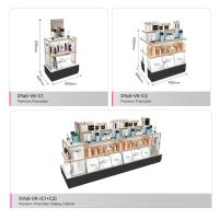 China Beauty Display Showcase Premium Promotion Cosmetic Display Rack for Makeup Store Interior Design for sale