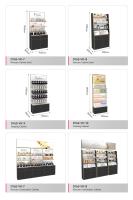 China Cosmetic Store Furniture Curved End Cap Display Cabinet for High-End Samples - Promotion Cabinet in Beauty Multi-Brand Store Fitting for sale