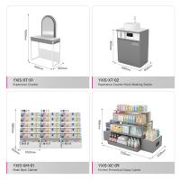 China White Multi-Layer Circular Iron Display Rack With Universal Wheels For Retail Shop Display Furniture for sale
