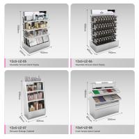 China Cosmetic Display Cabinet Multi Layer Adjustable Display Rack For Retail Store Design And Customized Shop Decoration for sale