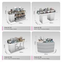 China Cosmetic Display Cabinet Multi Layer Adjustable Display Rack For Retail Store Design And Customized Shop Decoration for sale