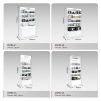 China Customized Promotion Stand White Multi-Function Display Shelf  for Beauty Store Display and Retail Shop Design for sale