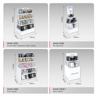 China Customized Promotion Stand White Multi-Function Display Shelf  for Beauty Store Display and Retail Shop Design for sale