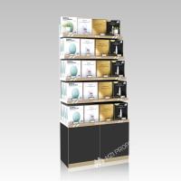 China Customized Beauty Shop Fitting Sleek and Durable Cosmetic Display Furnitures Skincare and Mask Cabinet for Brand Store Decoration for sale
