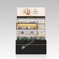 China Customized Cosmetic Display Furniture Modern Minimalis Makeup Shop Cabinet For Retail Store Decoration for sale