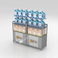 China Gray MultiFunctional Universal Promotion Cabinet Retail Shop Display Furniture For Cosmetic Store Design for sale