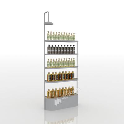 China Skincare Shop Display Furniture Cleaning And Maintenance Transparent Shelf For Retail Store Design And Cosmetic Store Fixtures for sale