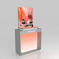 China Display Stand Grey Iron Makeup Headband Light Box For Trendy Store Display Furniture And Fashion-Forward Display Stand for sale