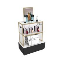 China Perfume Display Stand Premium Promotion Cosmetic Display Showcase for Makeup Shop Display Furniture for sale