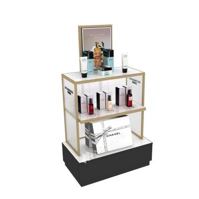 China Perfume Display Stand Premium Promotion Cosmetic Display Showcase for Makeup Shop Display Furniture for sale