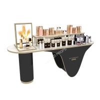 China Skincare Display Showcase Promotion Cabinet For Makeup Display Rack And Beauty Store Interior Design for sale