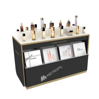 China Perfume Display Showcase Hot Selling Products Promotion Skincare Display Rack for Cosmetic Shop Interior Design for sale