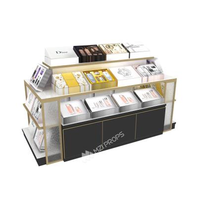China Makeup Display Showcase Promotion Cabinet for Beauty Display Rack and Skincare Store Interior Design for sale