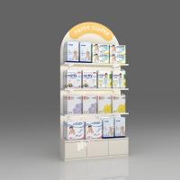 China Mom & Baby Store Showcase Silk Screen Logo Display Racks for Maternity Store Design and Customized Shop Stand for sale