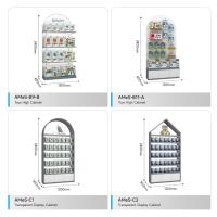 China Lighted Paper Product Showcase Maternity Display Cabinet Branded Store Interior Design Display Racks For Shops for sale