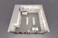 China Customized Shop Display Skincare Store Fixtures Perfume Display Cabinet for Retail Shop for sale