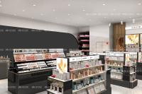 China Les Classiques Black Series Cosmetic Display Case for Retail Stores for sale