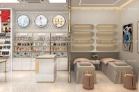 China Luxury Store Furniture Perfume Store Display Skincare Display Rack for Perfume Shop Interior Design for sale