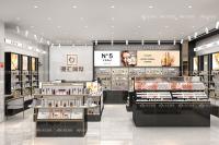 China Les Classiques Black Series Cosmetic Display Case for Retail Stores for sale
