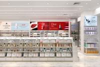 China Space-saving Store Display Furniture Retail Display Cabinet for Cosmetic Store Fixtures and Perfume Shop Design for sale