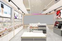 China Beauty Store Furniture Cosmetic Store Shelf for Customized Shop Decoration Branding Store Design for sale