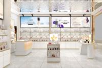 China Beauty Store Furniture Cosmetic Store Shelf for Customized Shop Decoration Branding Store Design for sale