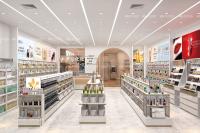 China Space-saving Store Display Furniture Retail Display Cabinet for Cosmetic Store Fixtures and Perfume Shop Design for sale