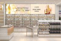 China Luxury Store Furniture Perfume Store Display Skincare Display Rack for Perfume Shop Interior Design for sale