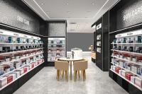 China Luxury Perfume Shop Design Beauty Display Furniture Cosmetic Store Counter for Branding Store Display for sale