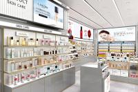China Les Classiques Gray Series Cosmetic Display Case for Store Design and Shop Display for sale