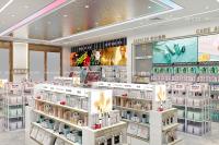 China Makeup Store Fixtures Beauty Display Cabinet for Perfume Shop Design Fashion-forward Shop Display for sale