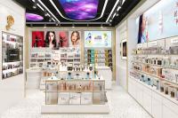 China Modern Simplicity Beauty Store Design Perfume Display Rack for Skincare Store Display and Luxury Shop Fitting for sale