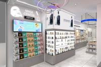 China Les Classiques Gray Series Cosmetic Display Case for Shop Design and Store Display for sale