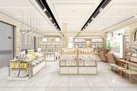 China Makeup Store Furniture Cosmetic Display Cabinet for Fashion-forward Shop Display and Premium Store Design for sale