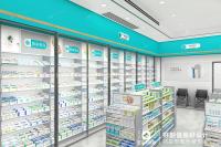 China 03-GJZYS006 Eco-Friendly Metal Pharmacy Display Stand Medicine Store Decoration Pharmacy Shelving for Sale for sale
