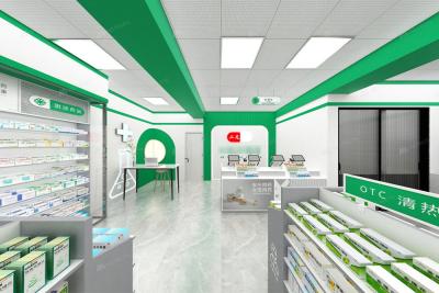 China 04-XDZYS014 Medicine Store Design Display Furniture Pharmacy Shelves Retail Store Display Shelves for Pharmacy for sale