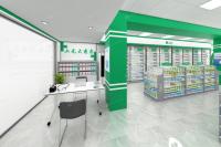 China 04-XDZYS014 Medicine Store Design Display Furniture Pharmacy Shelves Retail Store Display Shelves for Pharmacy for sale
