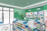 China 04-XDZYS011 Customized Drugstore Store Display Design Pharmacy Medicine Shelf Display Racks for Pharmacy for sale