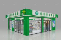 China 04-XDZYS006 Space-Saving Shop Showcase Gondola Pharmacy Products Retail Store for Medicine Display Furniture for sale