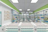 China 04-XDZYS010 Space-Saving Shop Shelf Pharmacy Furniture Pharmacy Interior Design for Medicine Store Fixtures for sale