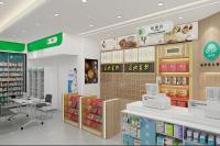 China 04-XDZYS006 Space-Saving Shop Showcase Gondola Pharmacy Products Retail Store for Medicine Display Furniture for sale
