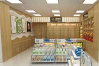 China 04-XDZYS010 Space-Saving Shop Shelf Pharmacy Furniture Pharmacy Interior Design for Medicine Store Fixtures for sale